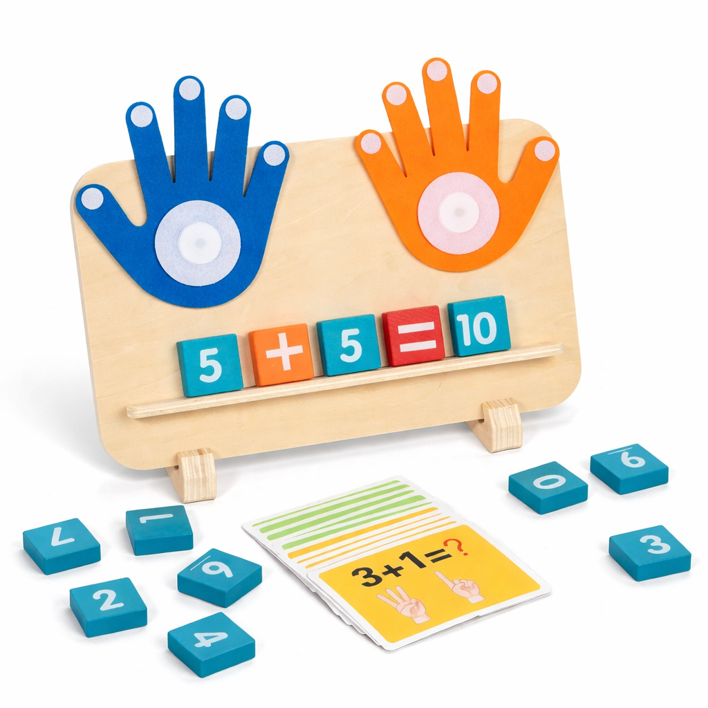 Wooden Math Counting Board (Ages 3–6) – Perspa