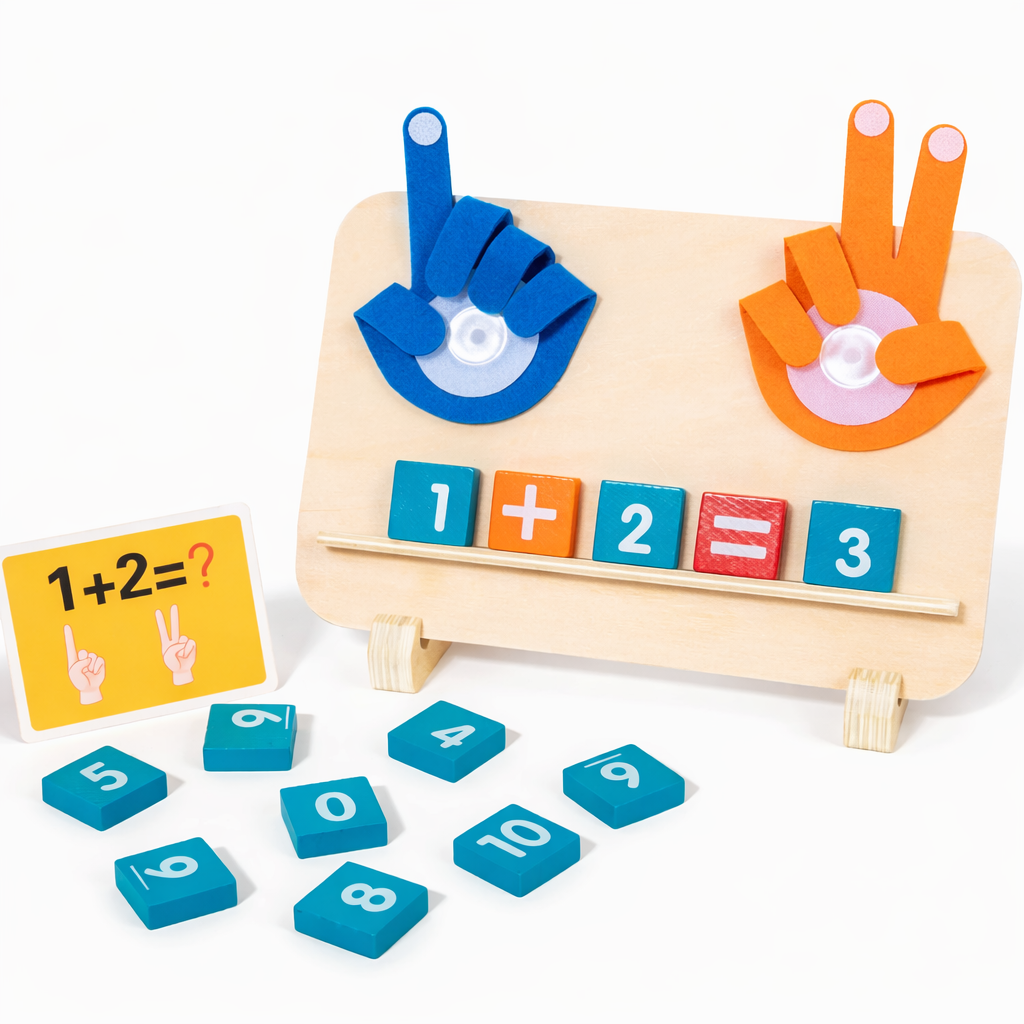 Wooden Math Counting Board (Ages 3–6) – Perspa