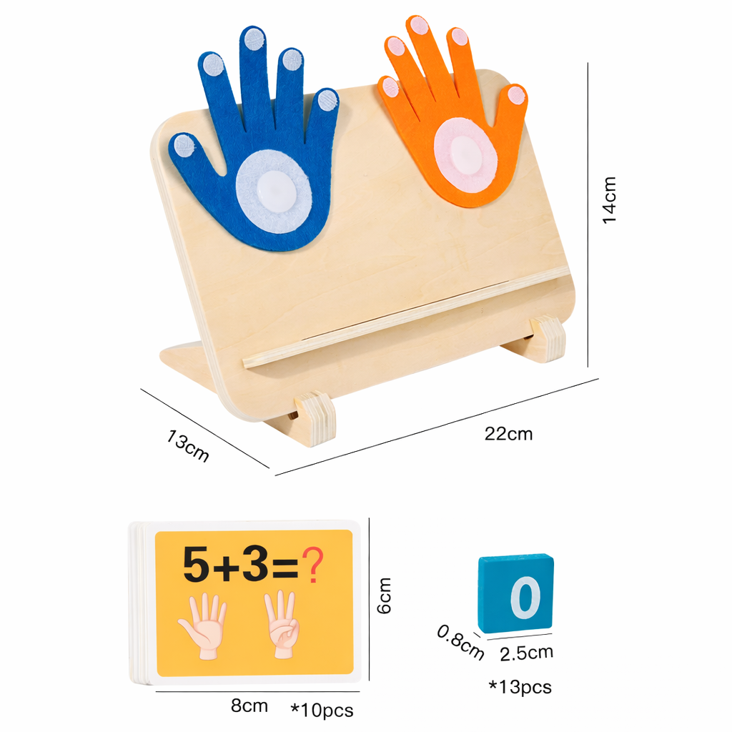 Wooden Math Counting Board (Ages 3–6) – Perspa